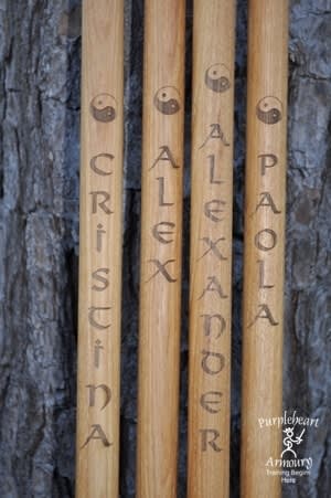 Custom Engrave Staff - per each