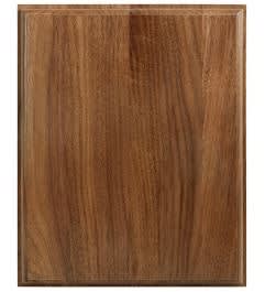 Plaque, Rectange, 12x15, Walnut