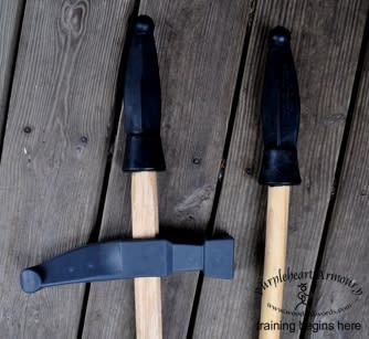 Medieval Polehammer with Rubber Spike Tips