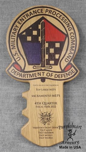 USMEPCOM Key Plaque