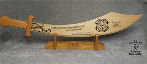 Scimitar Engraved Sword