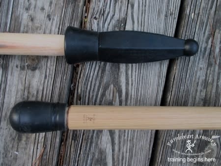 Hickory Spear with Rubber tip.
