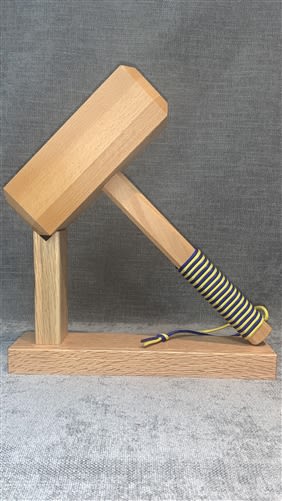 Engraved Thors Warhammer Presentation Award