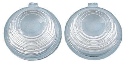 1955-1956 Chevy Clear License Light Lenses, 1955-1957 Wagon, Nomad ...