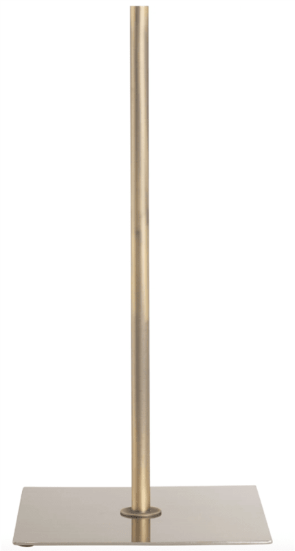 Bronze Metal Countertop Base for Dress Forms & Mannequins | Zing Display