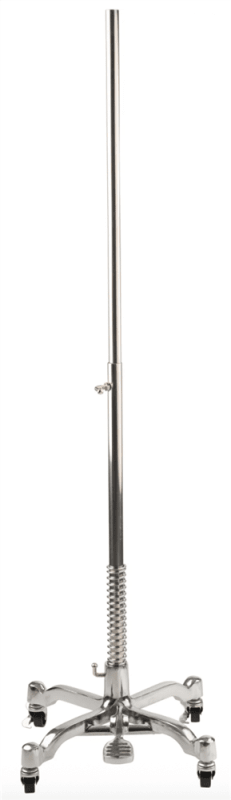 Chrome Metal Rolling Base for Dress Forms & Mannequins | Zing Display