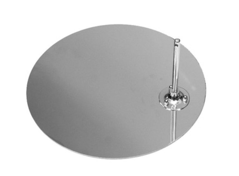 Round Metal Base for Mannequin Foot Peg Post & Ankle Rod | Zing Display