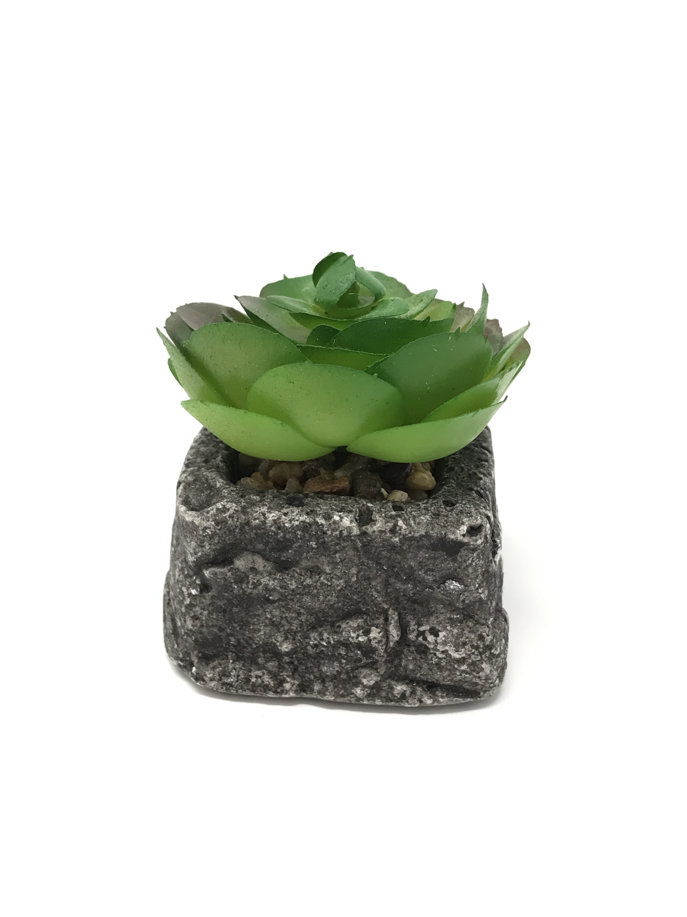 Green Rose Succulent | Artificial Green Mini Succulent | Artificial ...
