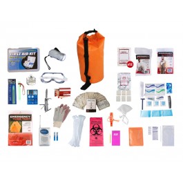 1 person elite emergency survival kit waterproof dry bag
