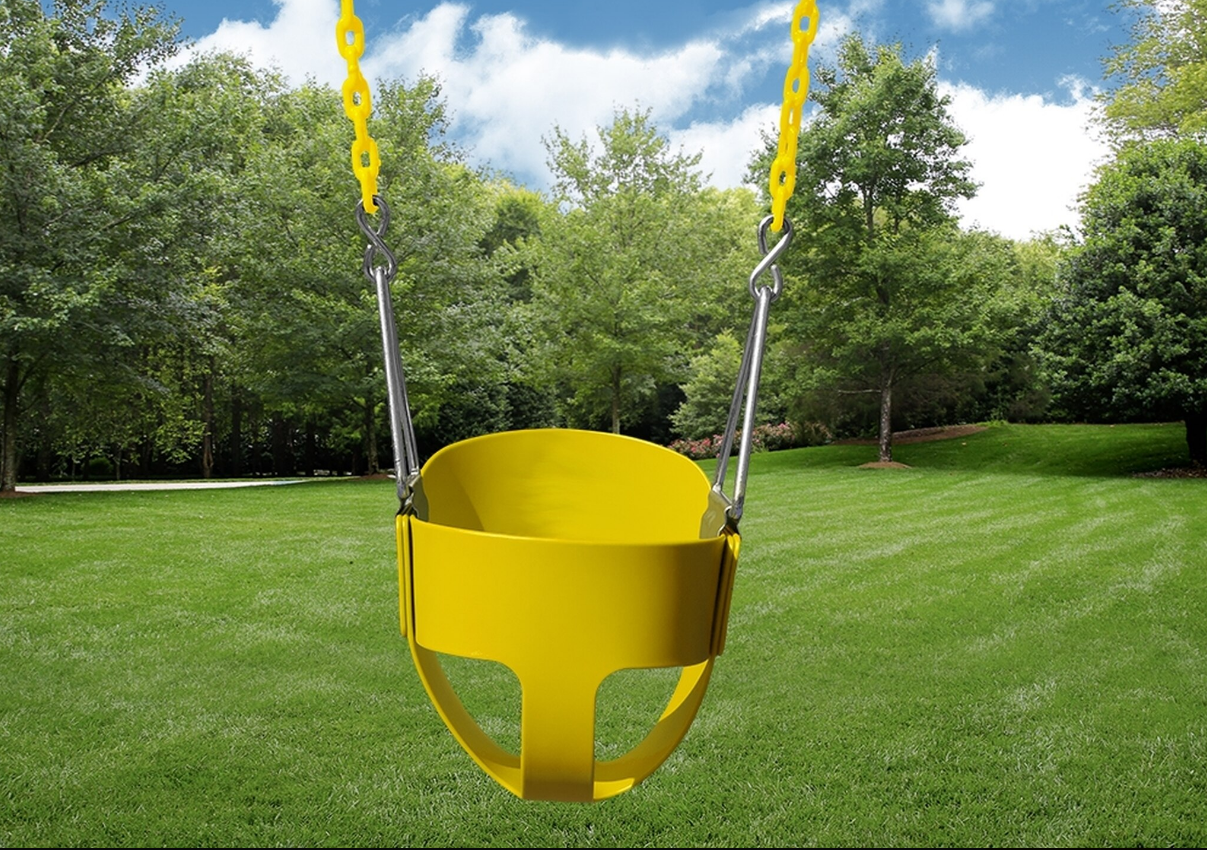 Full Bucket Toddler Swing