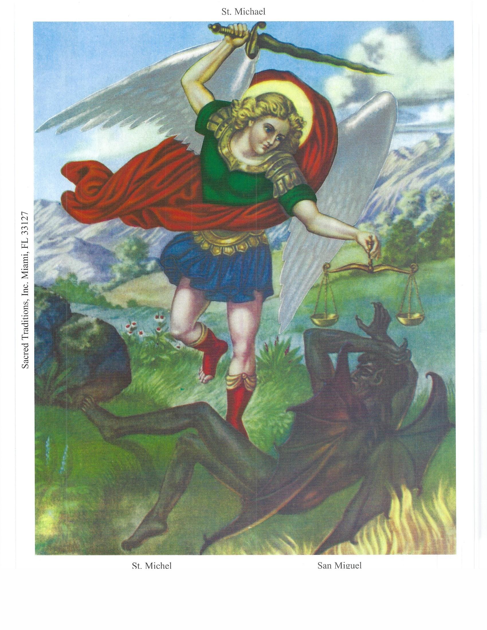 St Michael 12 x 10 Image
