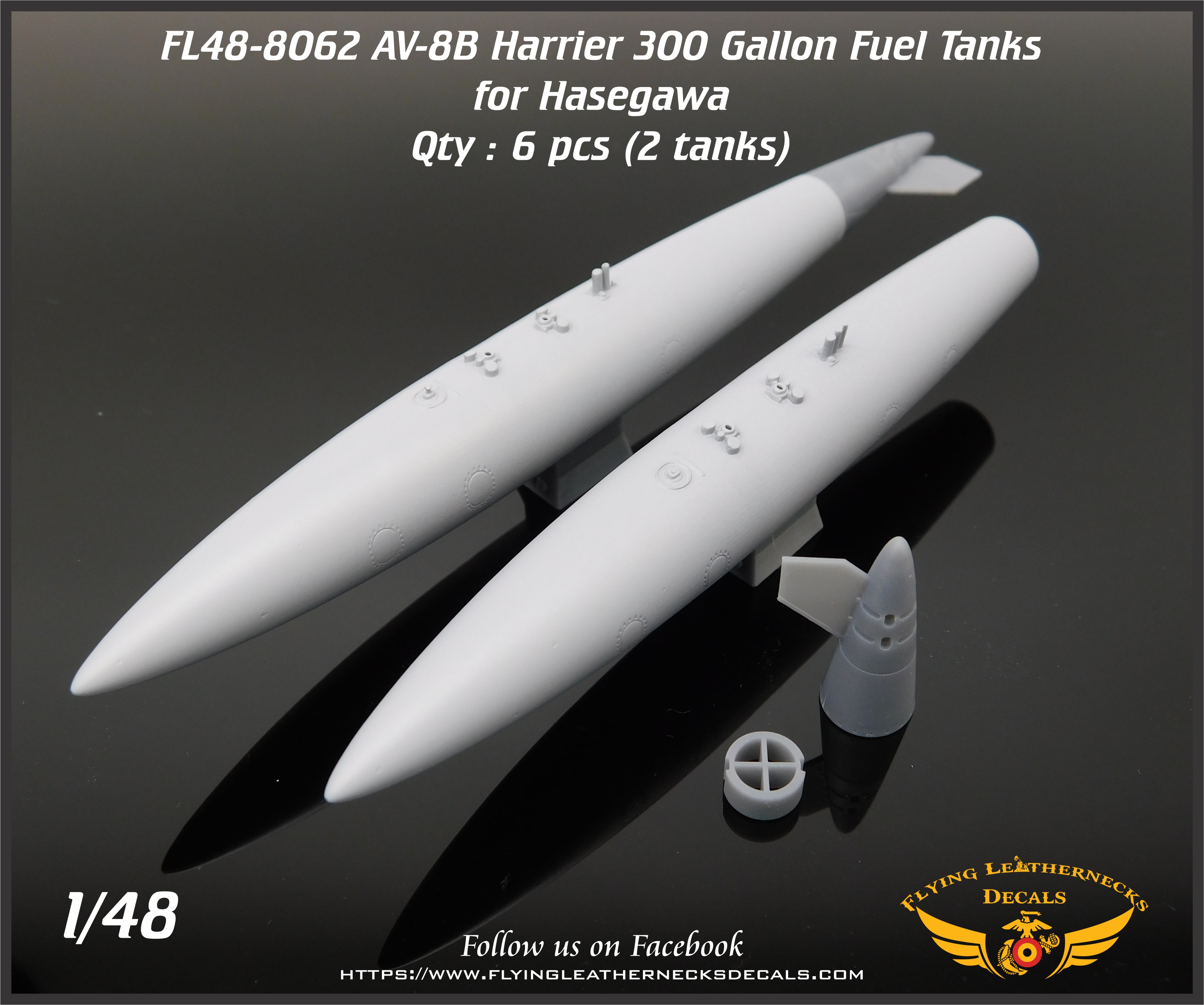 FL48-8062 AV-8B Corrected 300 Gallon Fuel Tanks