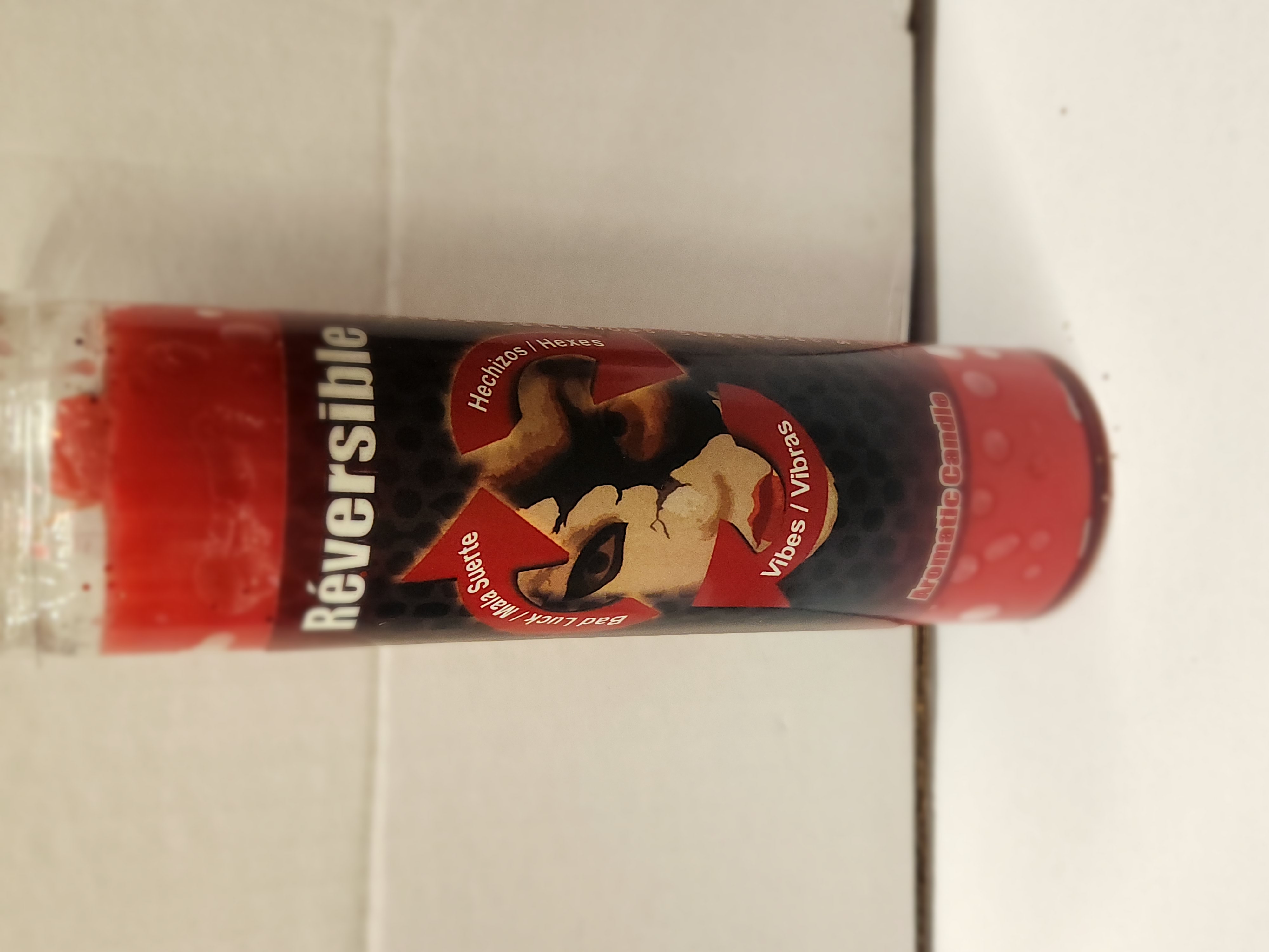 REVERSIBLE DRESSED CANDLE