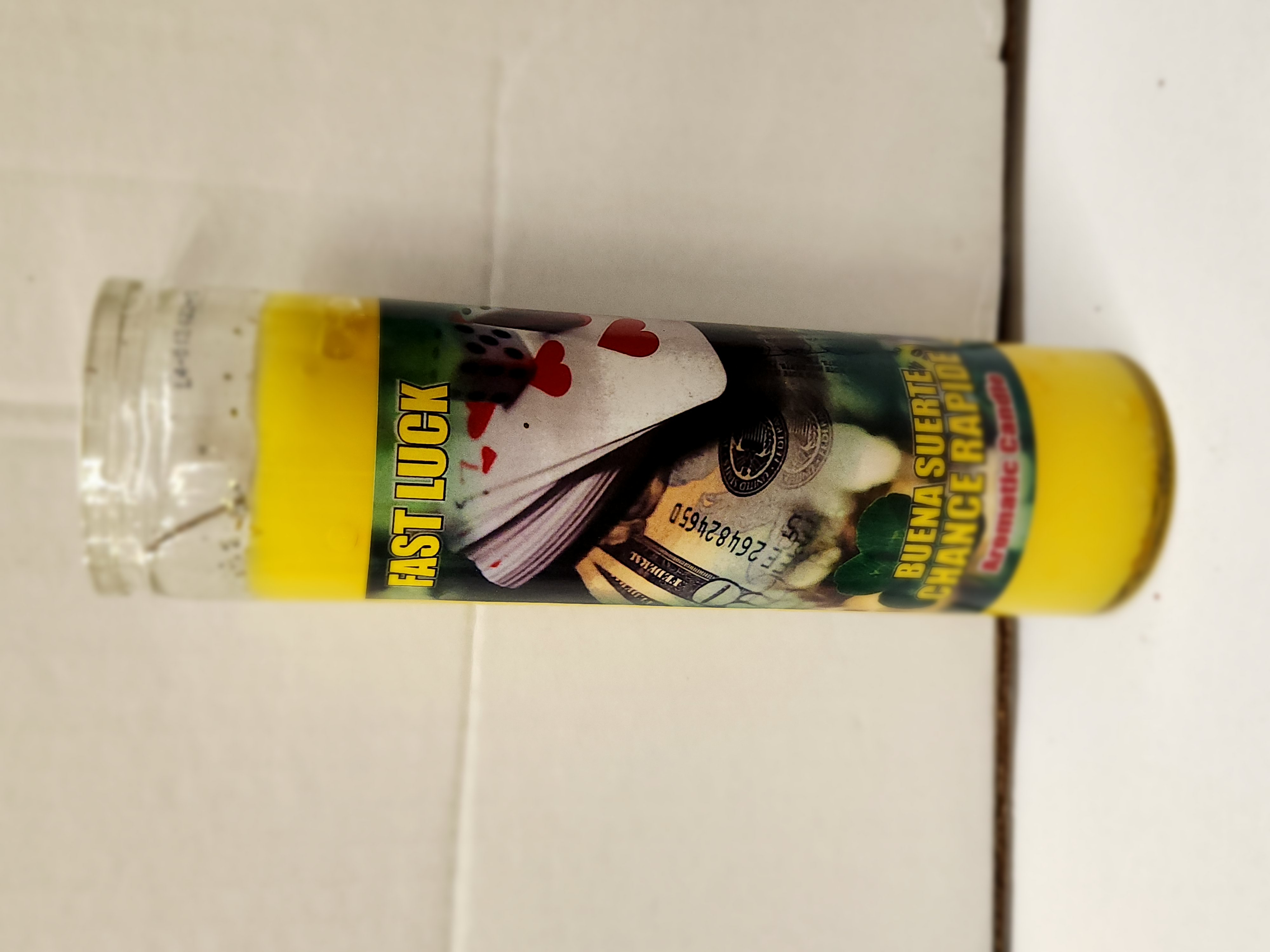 FAST LUCK DRESSED CANDLE