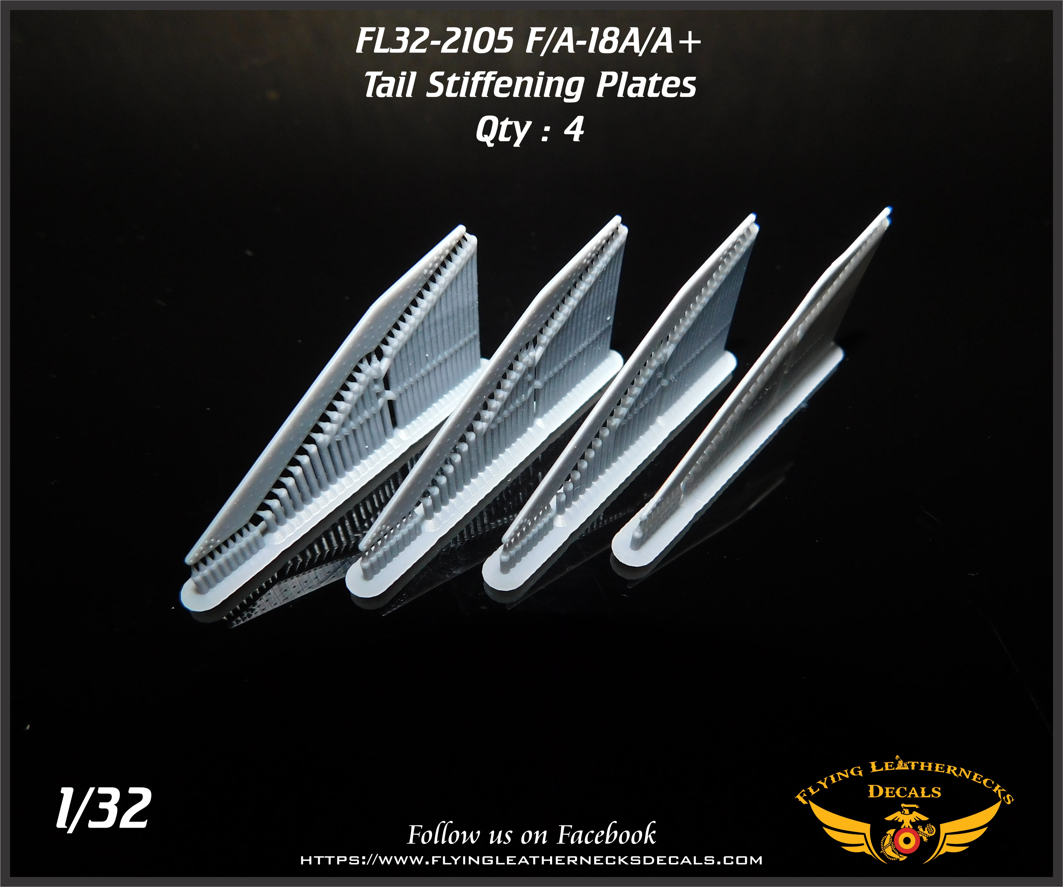FL32-2105 F/A-18A/A+ Tail Stiffening Plates