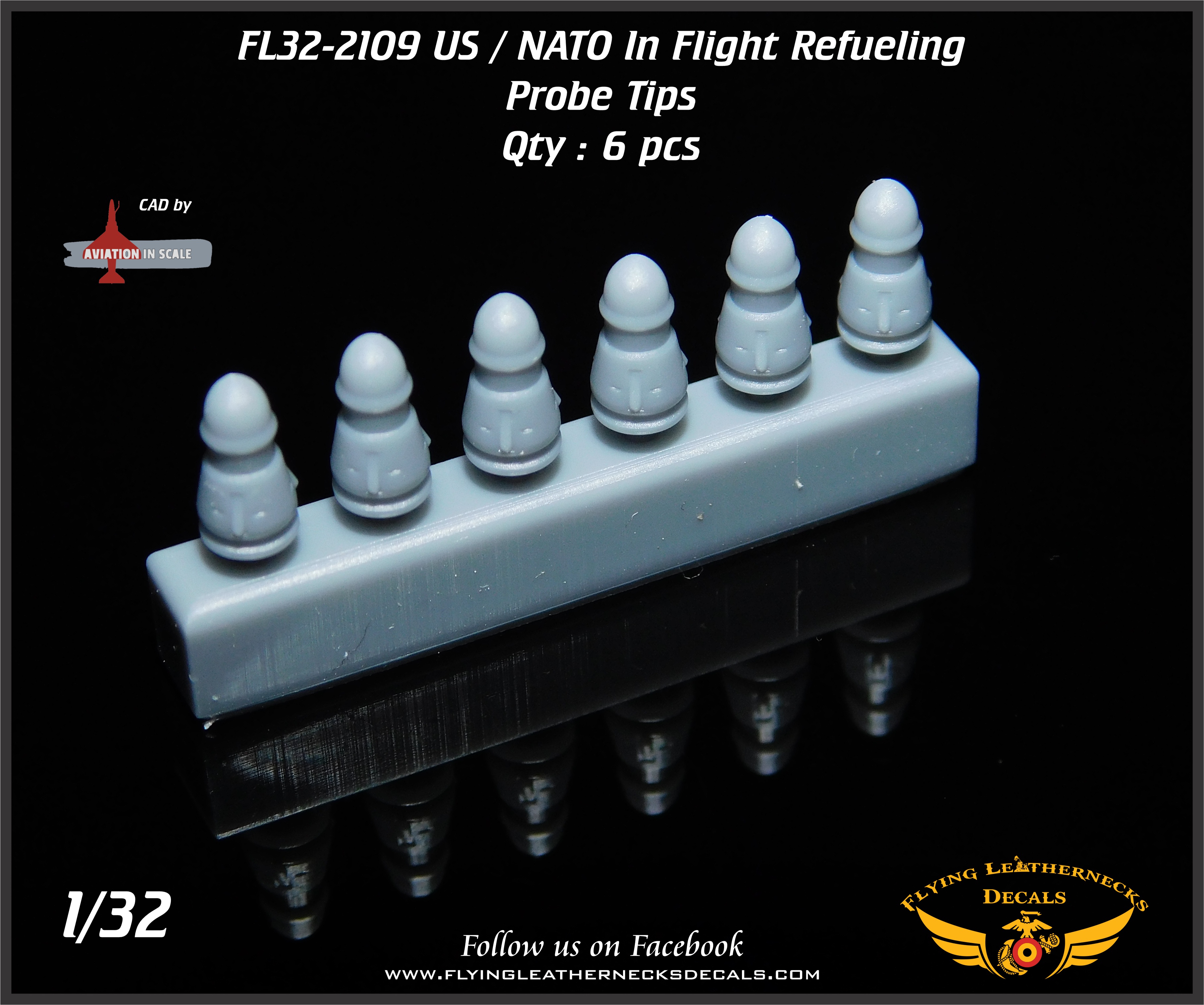 FL32-2109 US / NATO In Flight Refueling Probe Tips