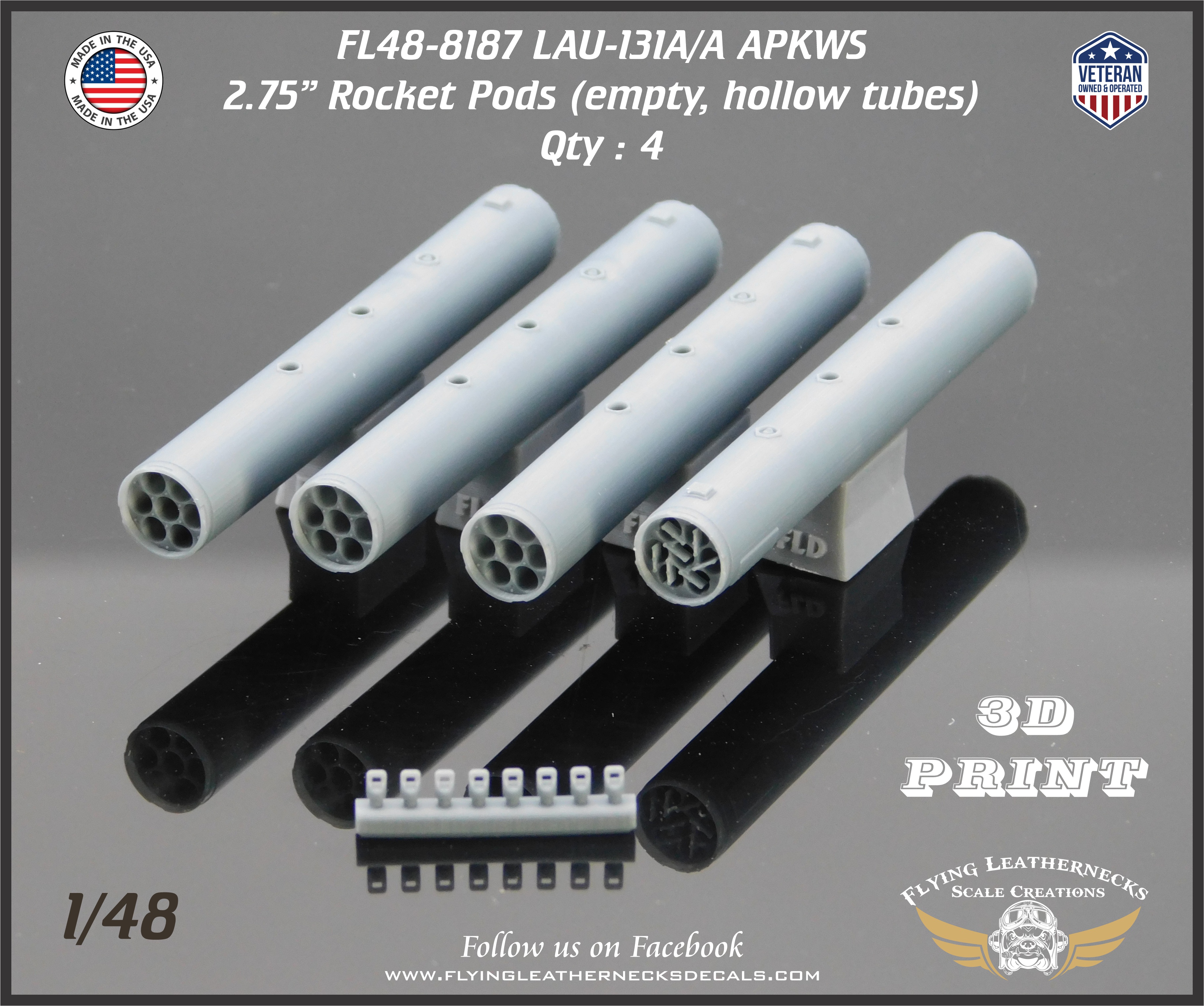 FL48-8187 LAU-131A/A APKWS Pod - Empty