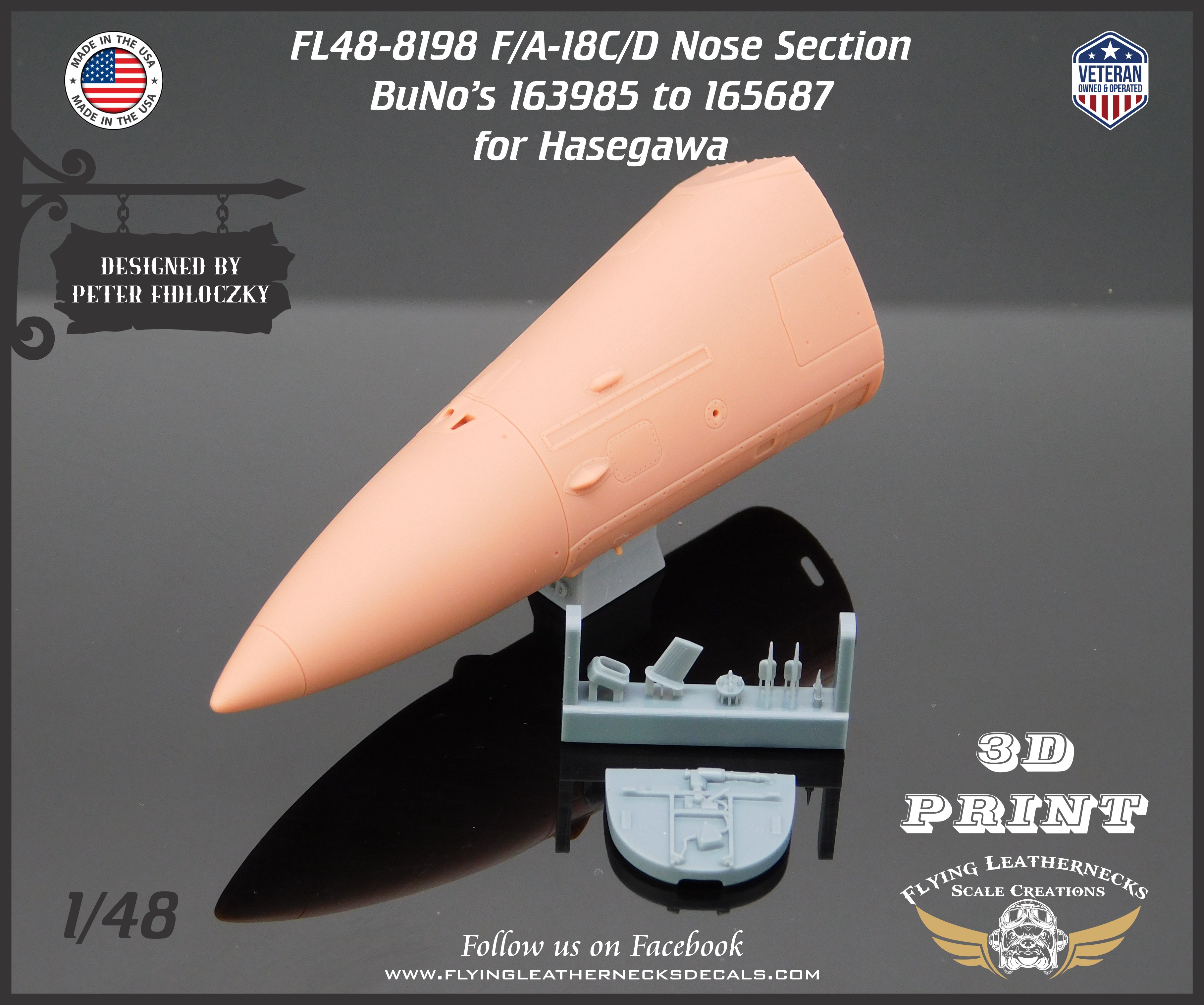 FL48-8198 F/A-18C/D Nose BuNo 163985 to 165687