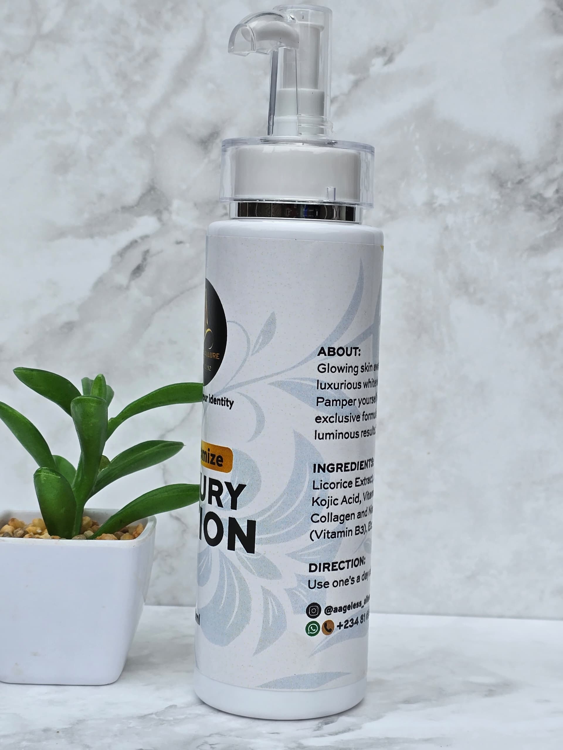 Customize Luxury Lotion | Ageless Allure
