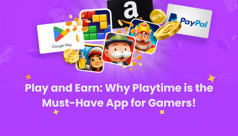 Play and Earn: Why Playtime is the Must-Have App for Gamers! | PLAYTIME ...