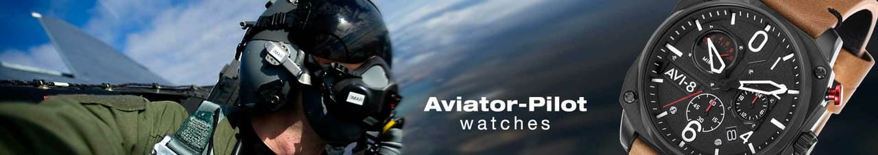Pilot & Aviator Watches | Island Watch