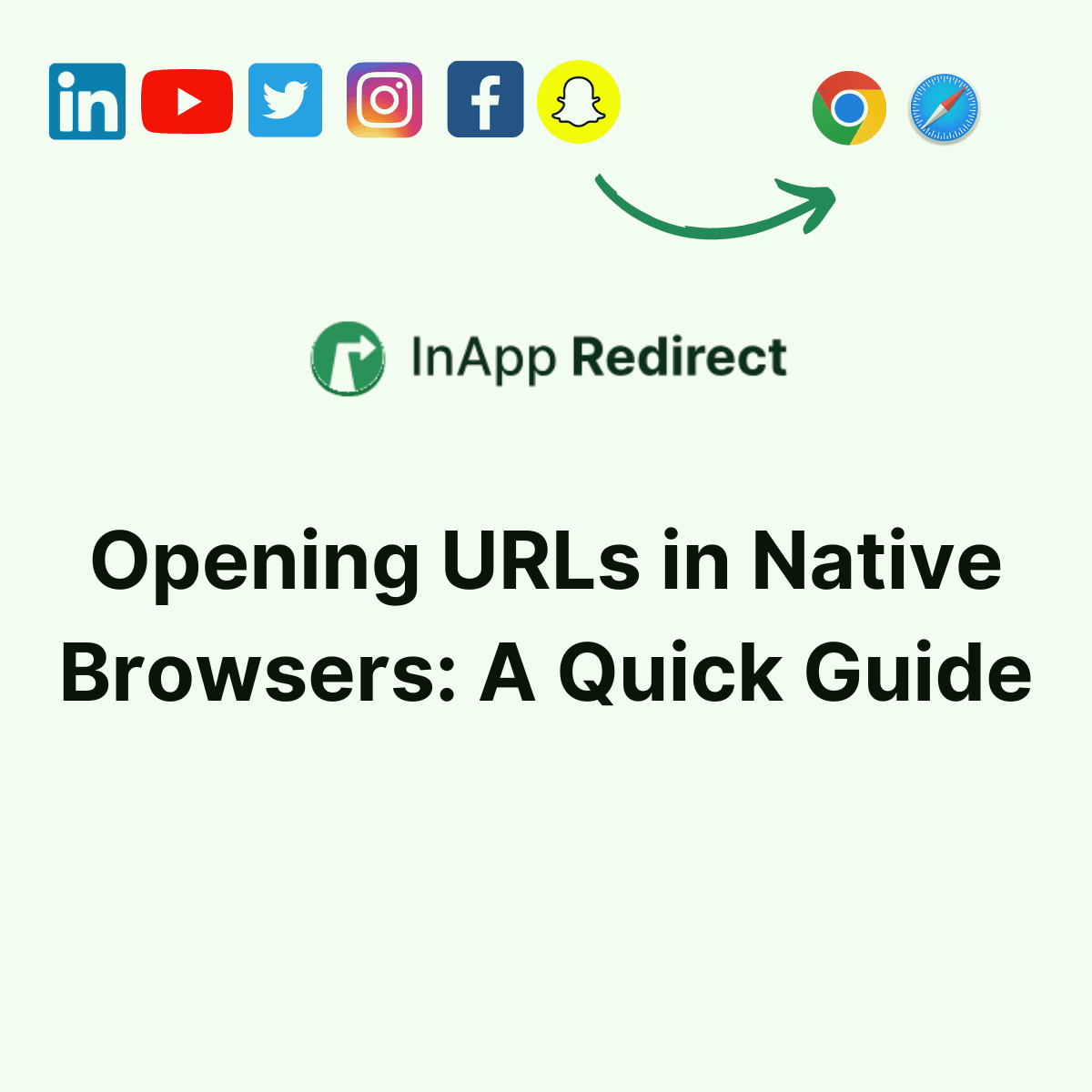 How to open URL in Native External Browser rather than In-app browsers?