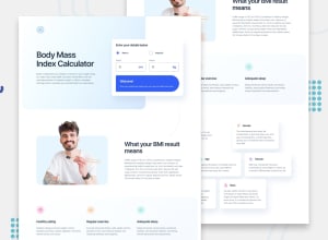Frontend Mentor | Body Mass Index calculator [using vanilla JS] + [Redesign] coding challenge ...