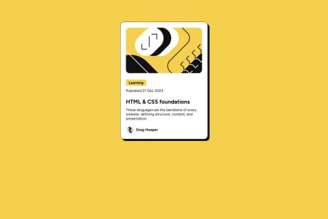 Frontend Mentor | Front-end coding challenges using a real-life workflow