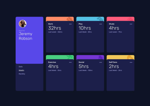 Frontend Mentor | Responsive tracking page using JS added CSS animations coding challenge solution