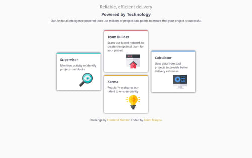 CSS FlexBox | Grid coding challenge solution | Frontend Mentor