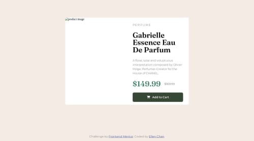 Responsive product preview card with HTML and CSS coding challenge ...