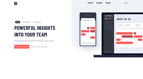Frontend Mentor | project-tracking-intro-component coding challenge solution