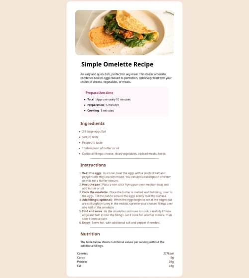Frontend Mentor Semantic Html Page With Basic Css Coding Challenge Solution