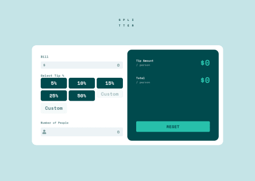 Frontend Mentor | Tip Calculator App using Next Js coding challenge ... Frontend Mentor | Tip Calculator App using Next Js coding challenge ...