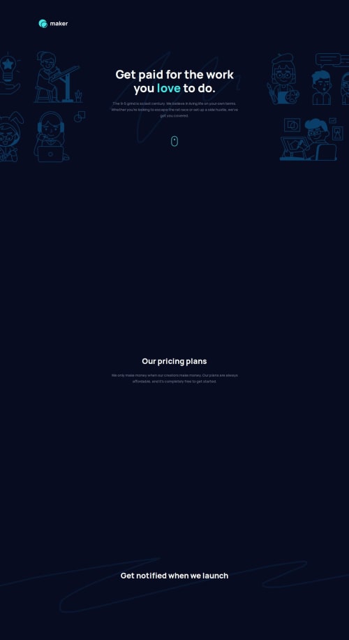 Pre-launch landing page using NextJS and Tailwind CSS coding challenge solution