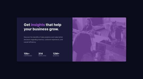 Frontend Mentor Desktop First Solution Using Html And Sass Coding