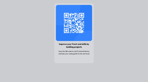 qr-tailwind coding challenge solution | Frontend Mentor