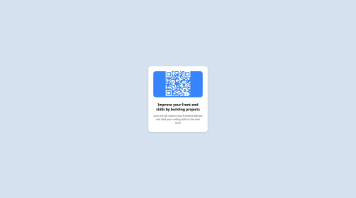 Frontend Mentor | qr-code using css coding challenge solution