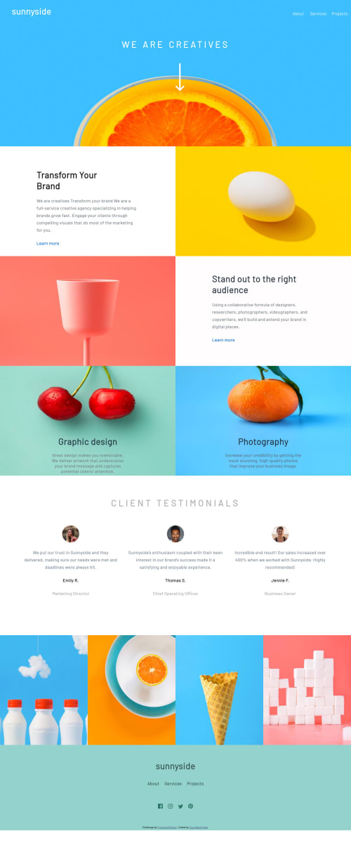 Frontend Mentor | Html css and vanilla js coding challenge solution