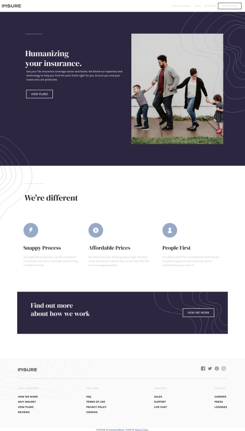 CSS Flexbox, Bootsrap coding challenge solution | Frontend Mentor