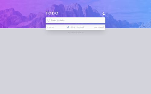 Todo Hub using react and tailwind frameworks coding challenge solution