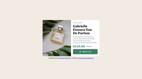 Semantic HTML, CSS and flexbox coding challenge solution | Frontend Mentor