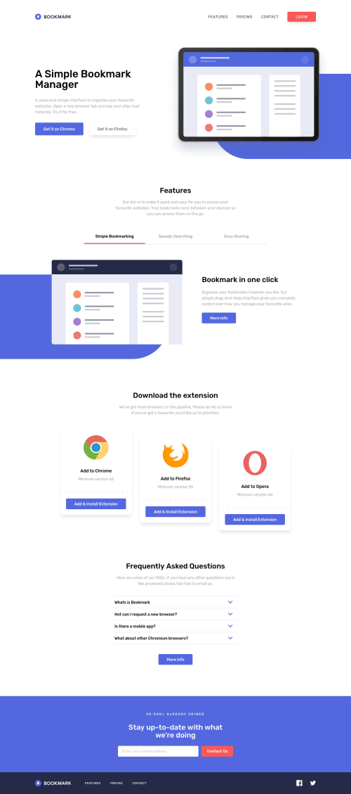 Frontend Mentor Responsive Landing Page Using Tailwind Css Coding 9455