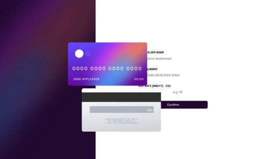 Frontend Mentor | Interactive card detail form using HTML CSS and JS ...
