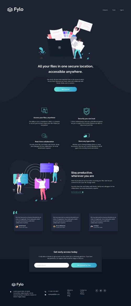 Frontend Mentor Landing Page Nextjs And Tailwind Css Coding 4394