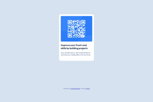 QR Code Solution coding challenge solution