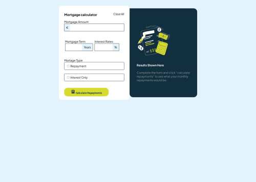 Frontend Mentor | mortage-calculator-project coding challenge solution