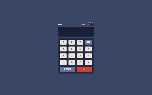Frontend Mentor | Responsive calculator app using CSS grid coding challenge solution