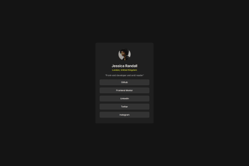Social form built with HTML and CSS flex box coding challenge solution | Frontend Mentor