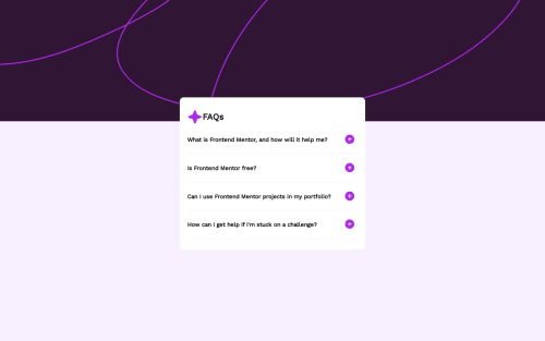 a responsive faq accordion using html css and javascript coding ...